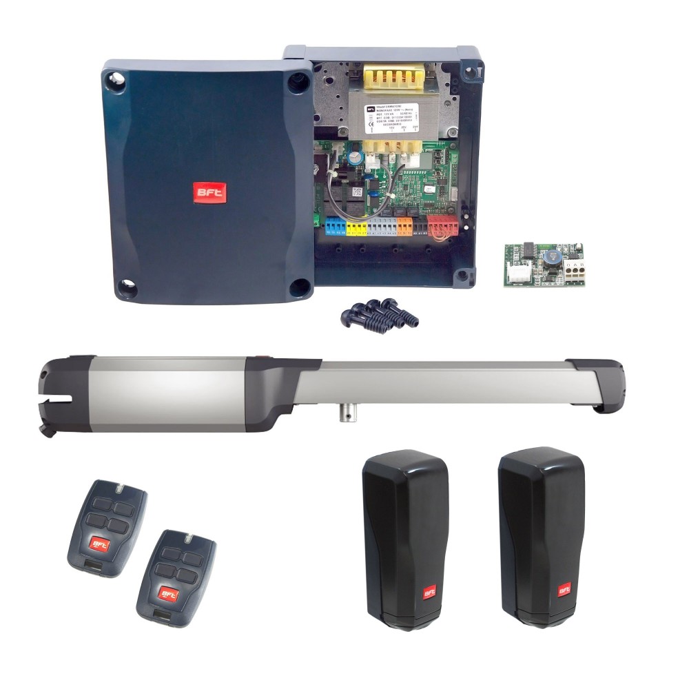 BFT Phobos BT A40 Single Swing Gate Opener Complete Kit - PBTA40-SINGLE ...