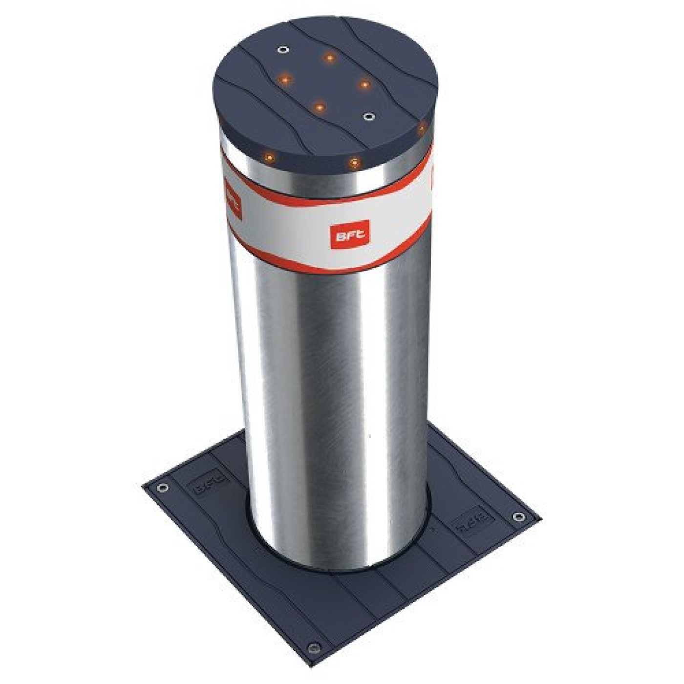 BFT Dampy B 115-500 Semi Automated Bollard Stainless Steel | BFT Gate ...