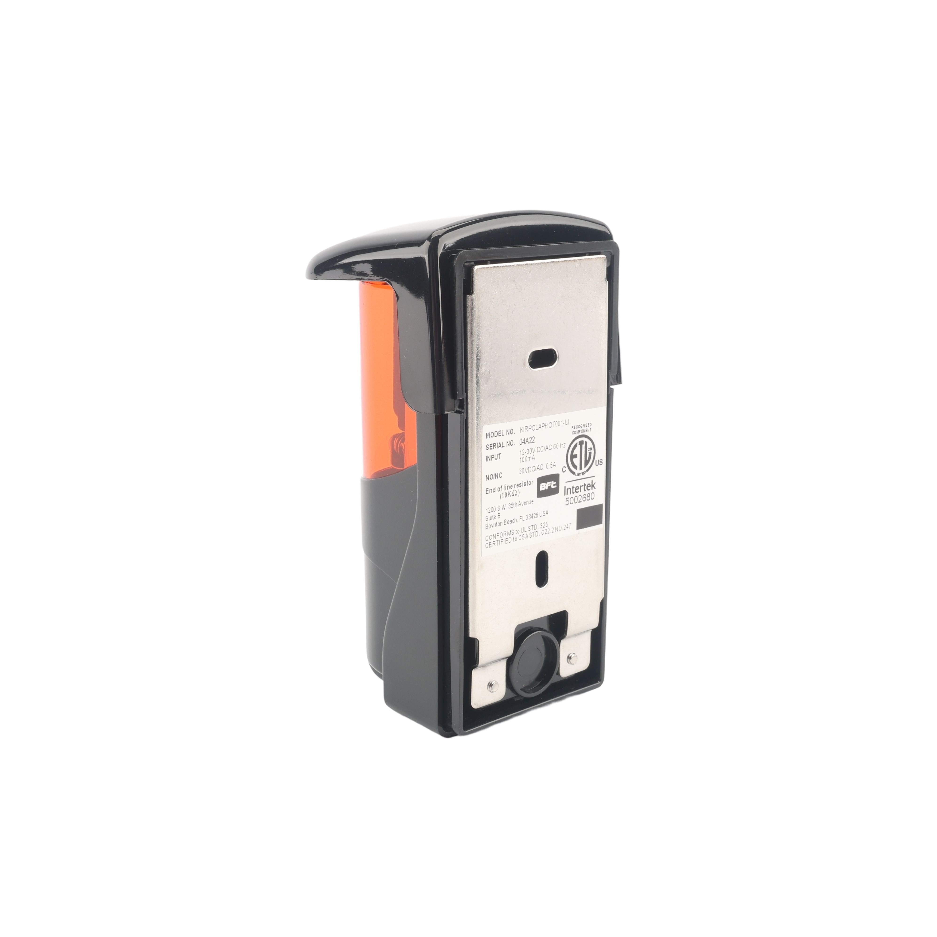 BFT Ir Polarized Reflective Photocell With Hood - KIRPOLAPHOT01UL | BFT ...