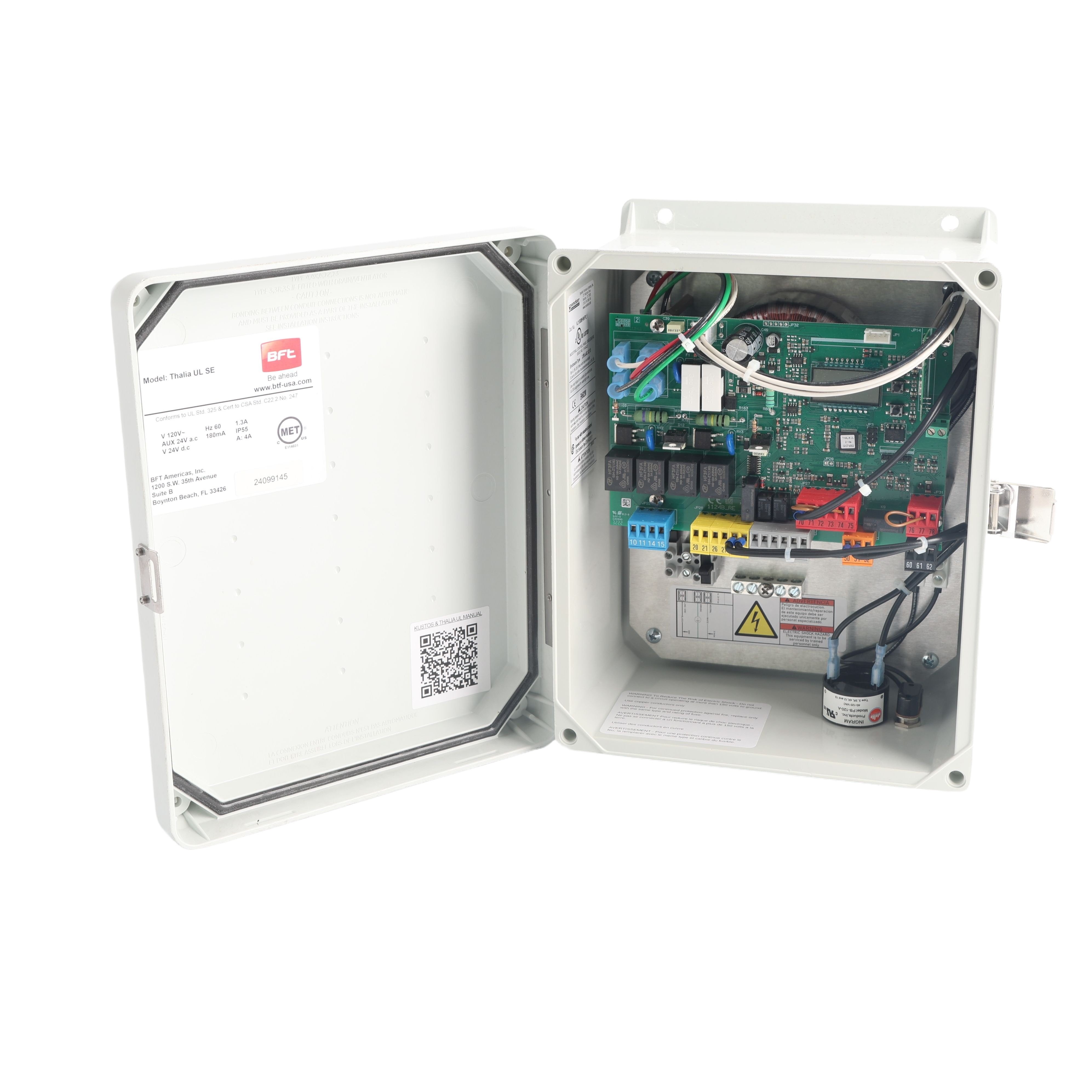BFT Thalia UL SE Control Board & 10" x 12" Enclosure - KTHALIAUL-SE ...