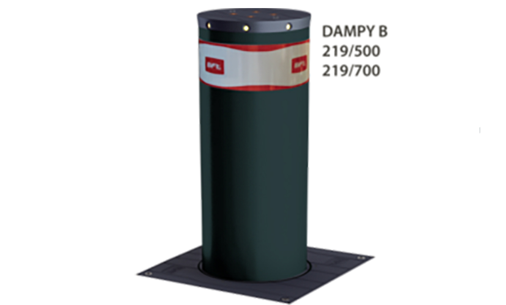 BFT Dampy B Semi-Automatic Manual Bollard (219mm x 700mm) Painted ...