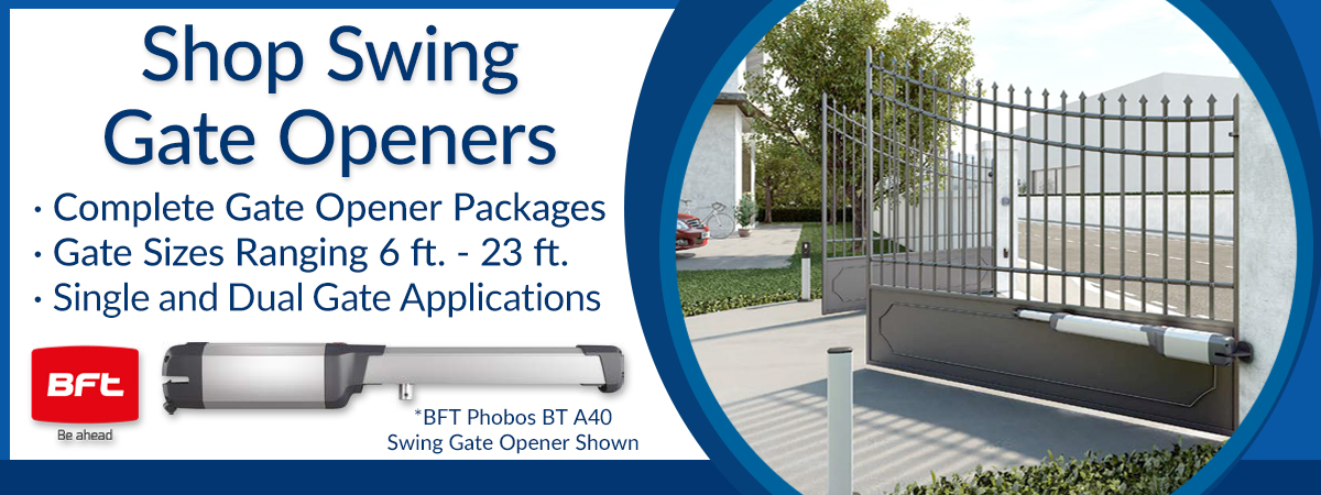 BFT Gate Openers and Access Controls | BFT Gate Openers